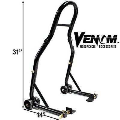 Venom Sport Bike Motorcycle Front Fork & Rear Paddle Combo Wheel Lift ...