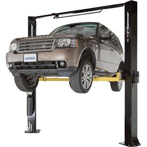 Dannmar 2-Post Asymmetric Narrow Lift - 10,000Lb. Capacity, Model ...